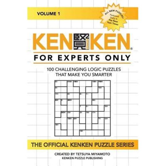 Kenken Puzzle Company | Other | Kenken For Experts Only 0 Challenging ...